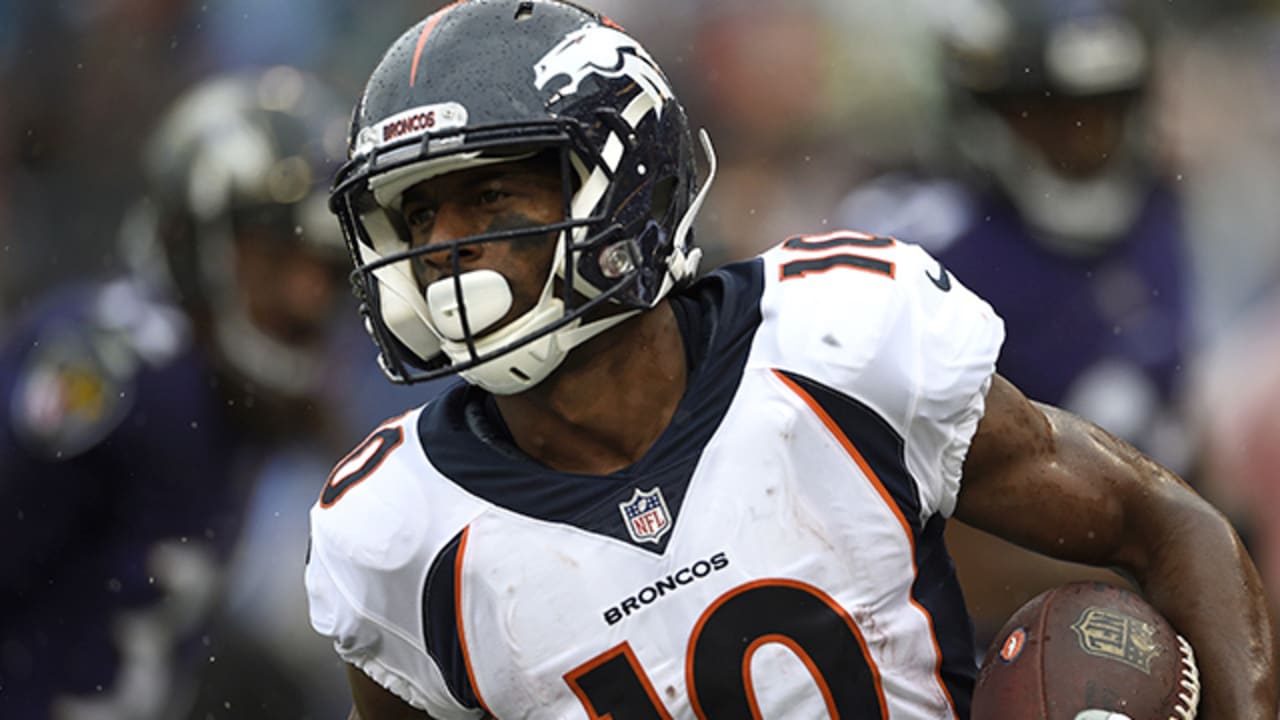 Sanders shows off wheels for his first rushing TD of his career