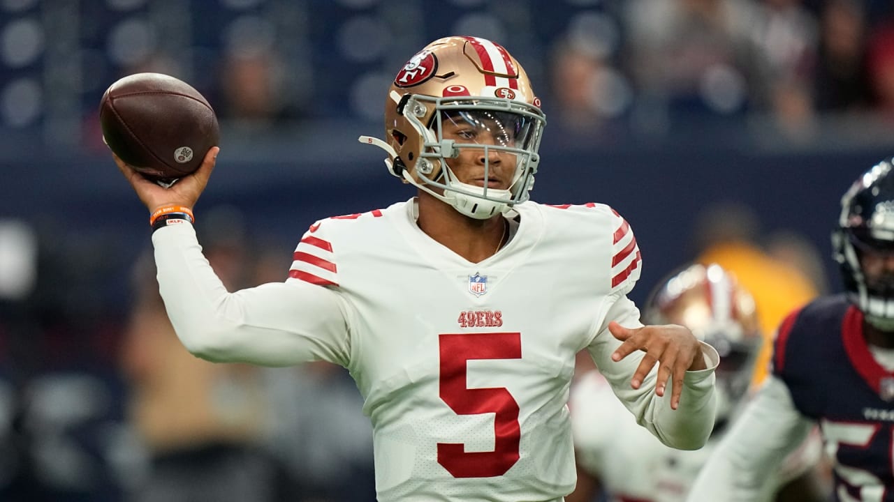Niners QB Trey Lance 'not going to make too big of a deal' of ugly ...