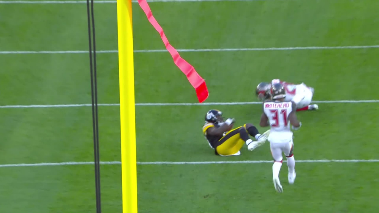 James Washington LIFTS OFF to high point 43-yard grab