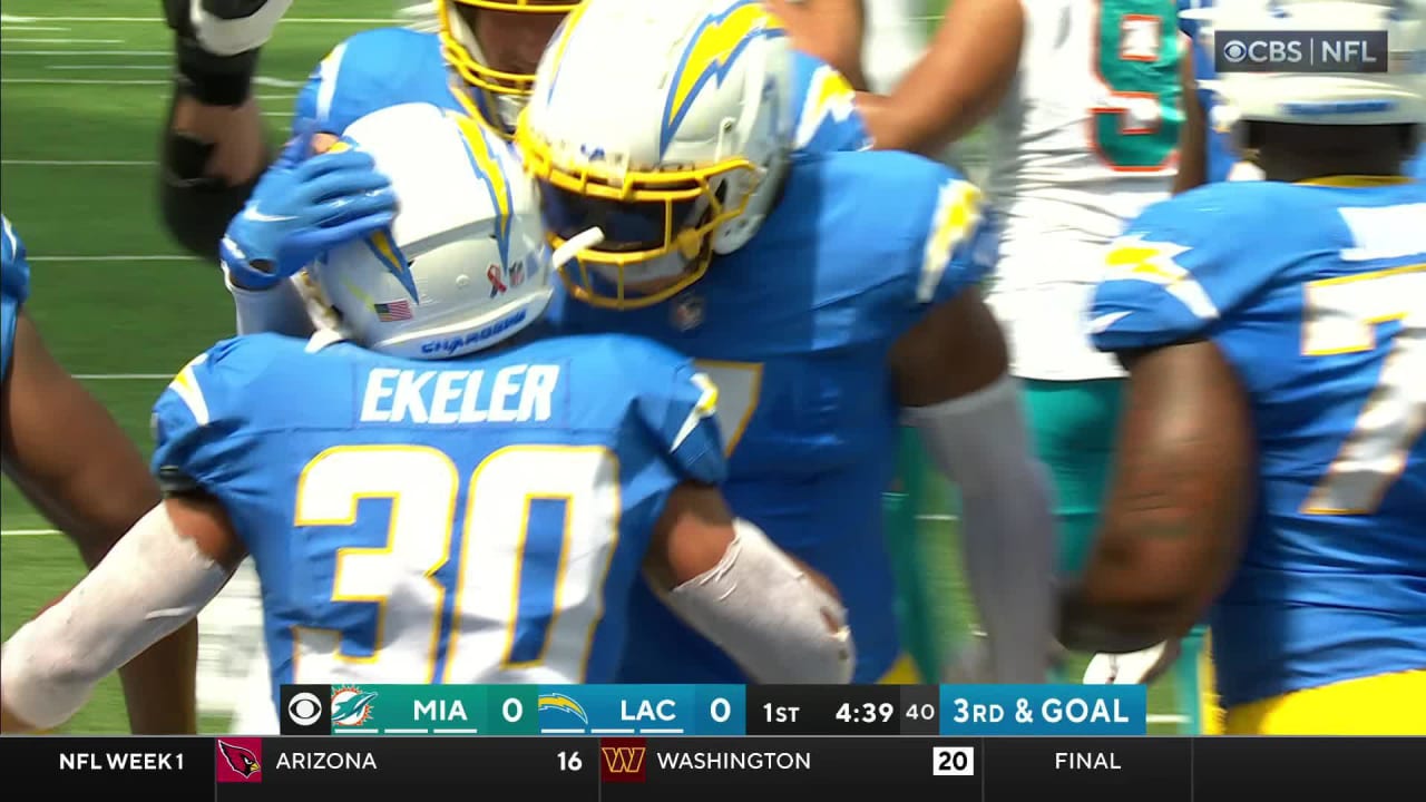 Los Angeles Chargers running back Austin Ekeler caps Chargers' first ...