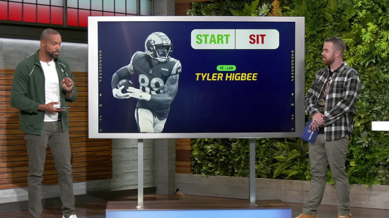 Florio's start/sit decision on Los Angeles Rams tight end Tyler Higbee ...
