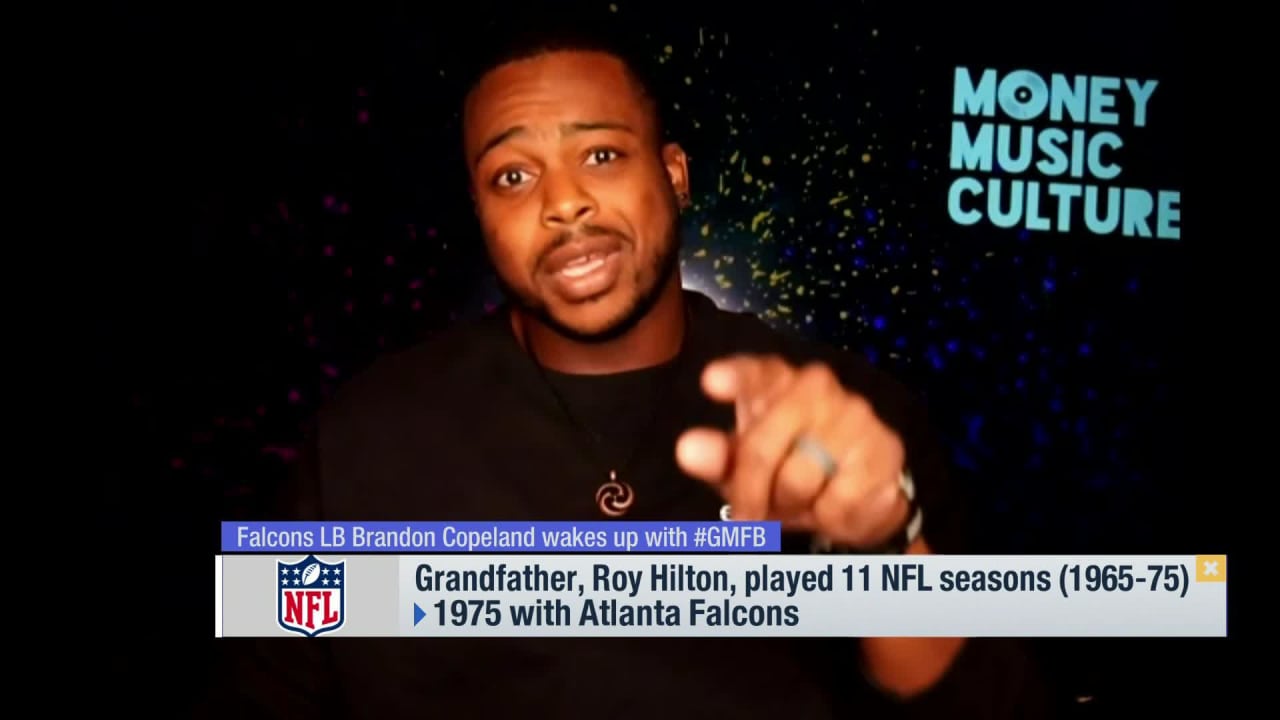 Atlanta Falcons linebacker Brandon Copeland wakes up with 'GMFB'