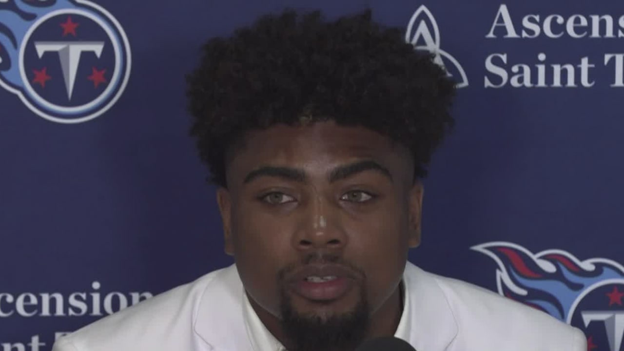 Tennessee Titans wide receiver Treylon Burks shares how being a ...