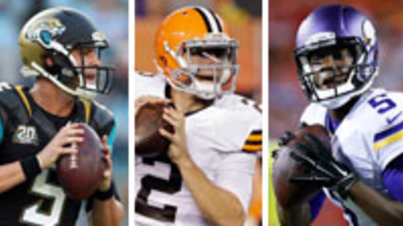 First-round quarterbacks should start from Day 1 in today's NFL