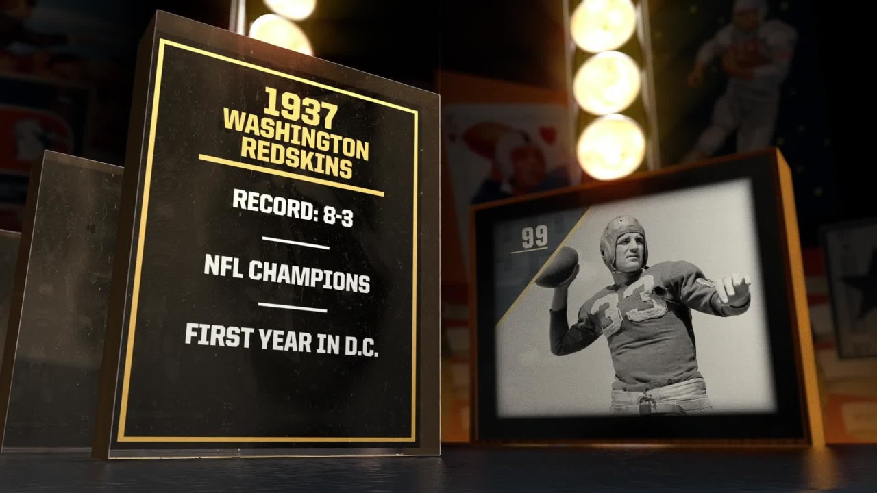 'NFL 100 Greatest' Teams, No. 99: 1937 Washington Redskins