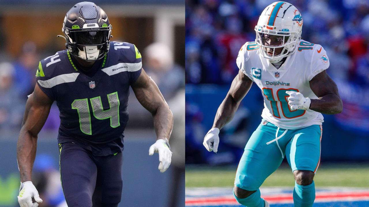 Seahawks WR DK Metcalf resumes annual chatter of racing Dolphins ...