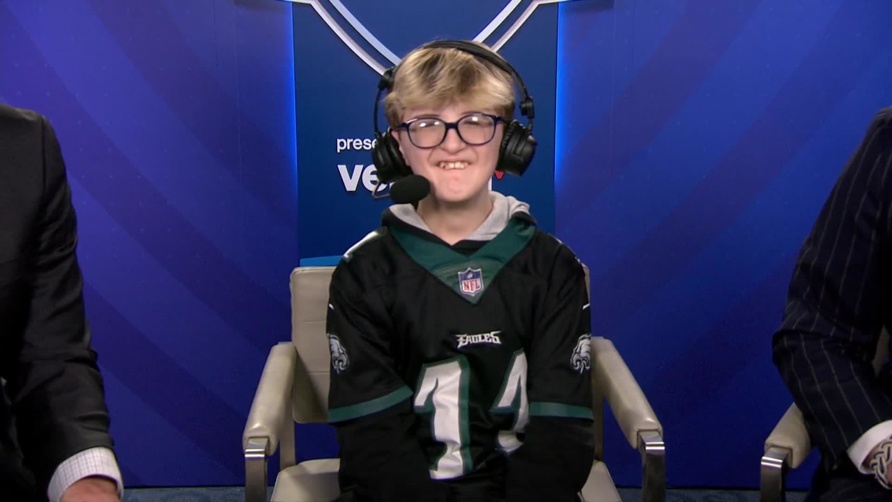 Kid podcast star Giovanni Hamilton joins NFL Network's Rich Eisen and ...