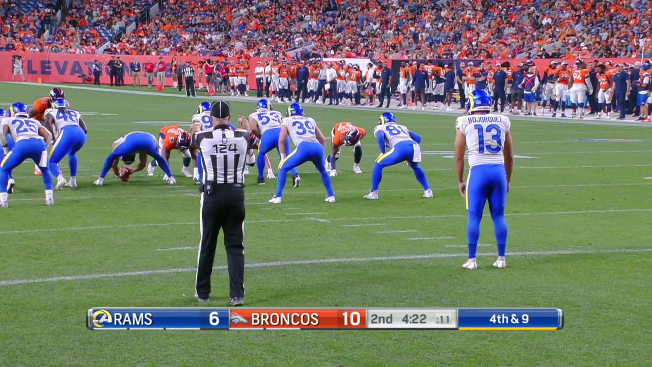 Los Angeles Rams punter Corey Bojorquez booms moonshot 67-yard punt