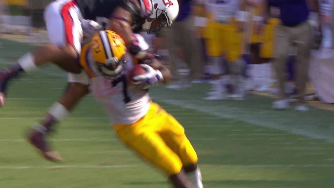 Leonard Fournette recalls DB Tray Matthews trying to tackle him in college