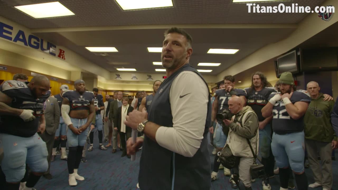 head coach Mike Vrabel credits Tennessee Titans' determination for Week ...
