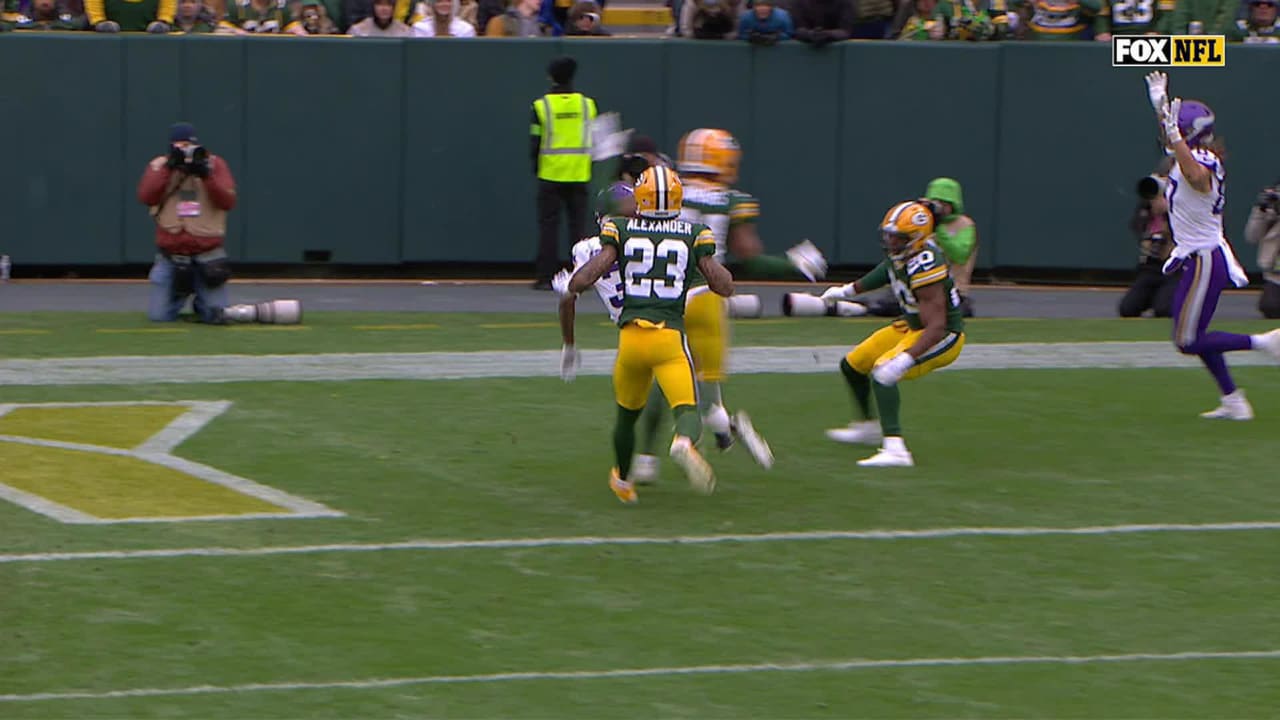 Minnesota Vikings wide receiver Jordan Addison's TD catch vs. Green Bay ...