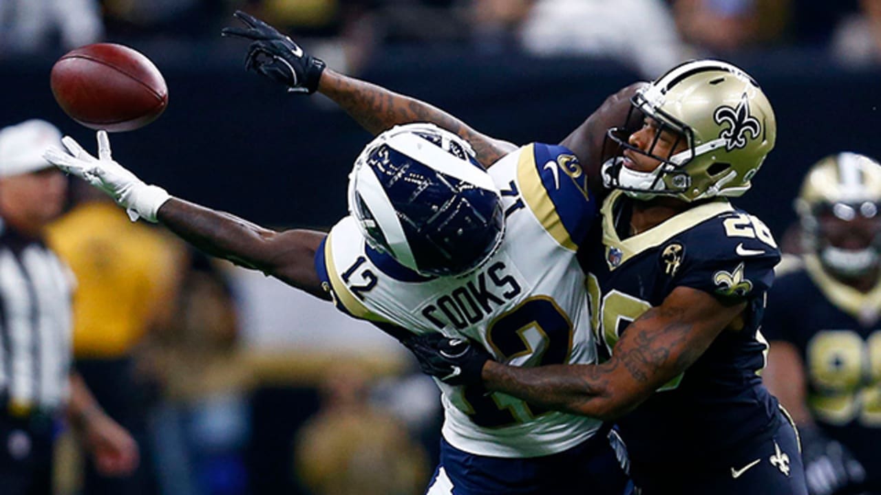 P.J. Williams breaks up pass to Cooks on fourth down