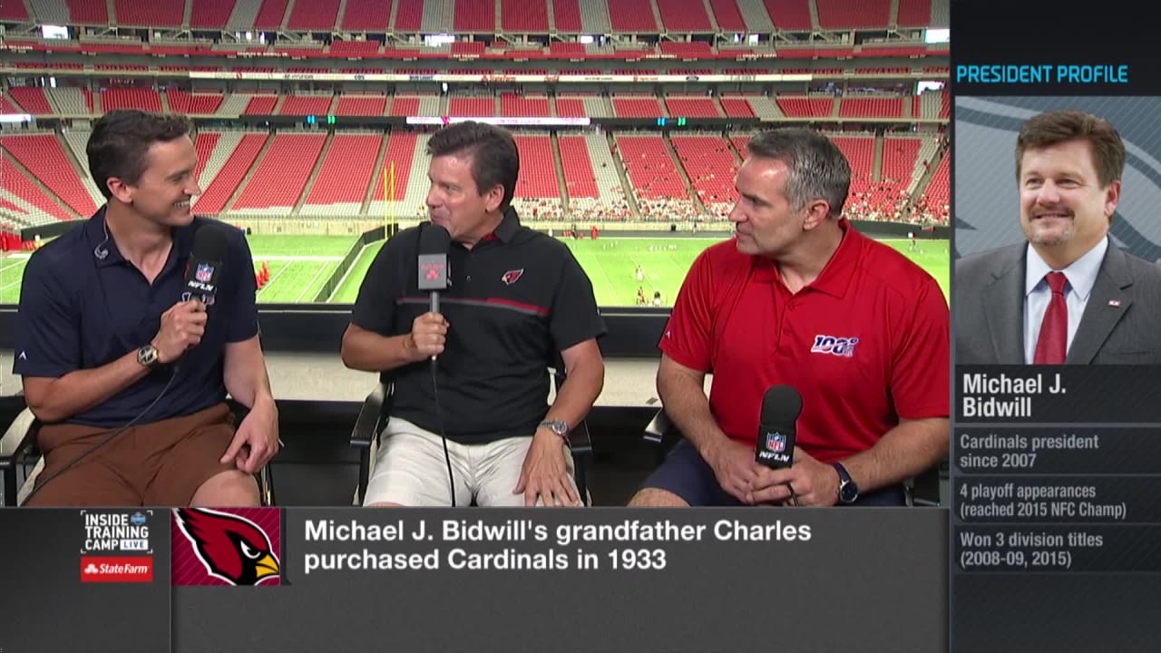 Arizona Cardinals president Michael Bidwill talks about NFL 100 and ...