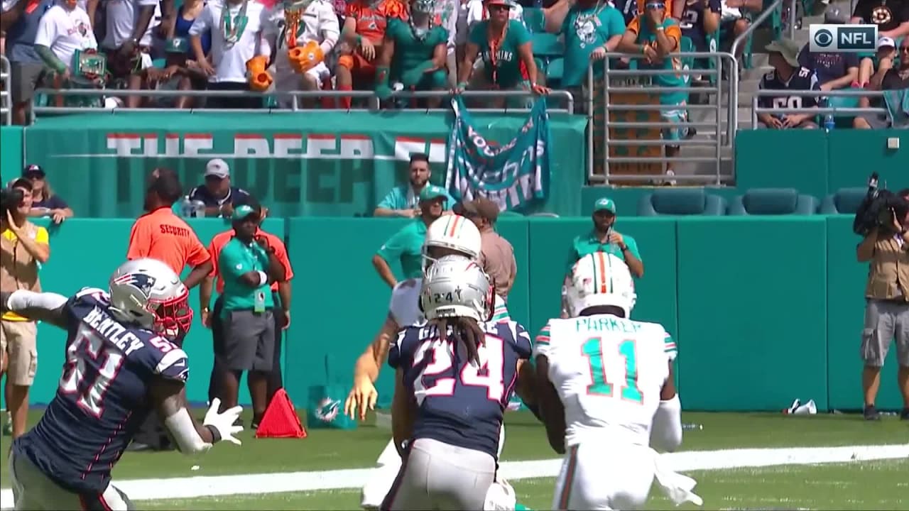 Can't-Miss Play: Stephon Gilmore gets HUGE 54-yard pick-six off Ryan ...