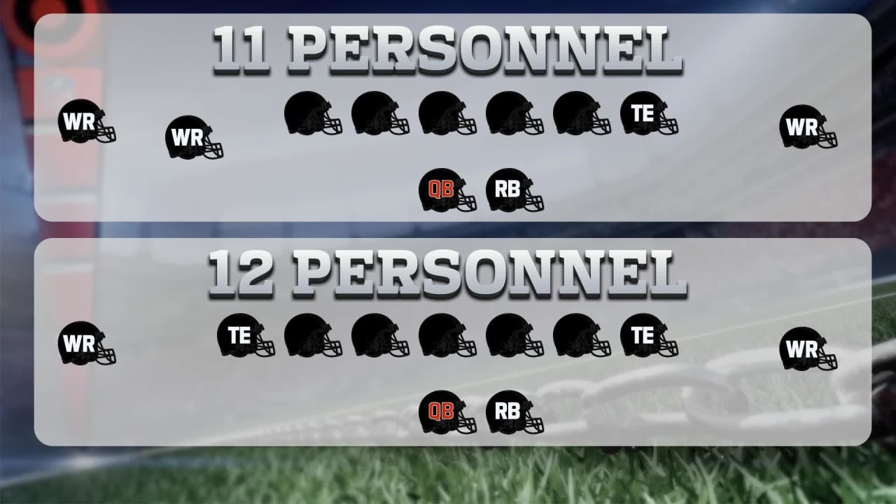 Breaking down 11 vs. 12 personnel usage in the NFL