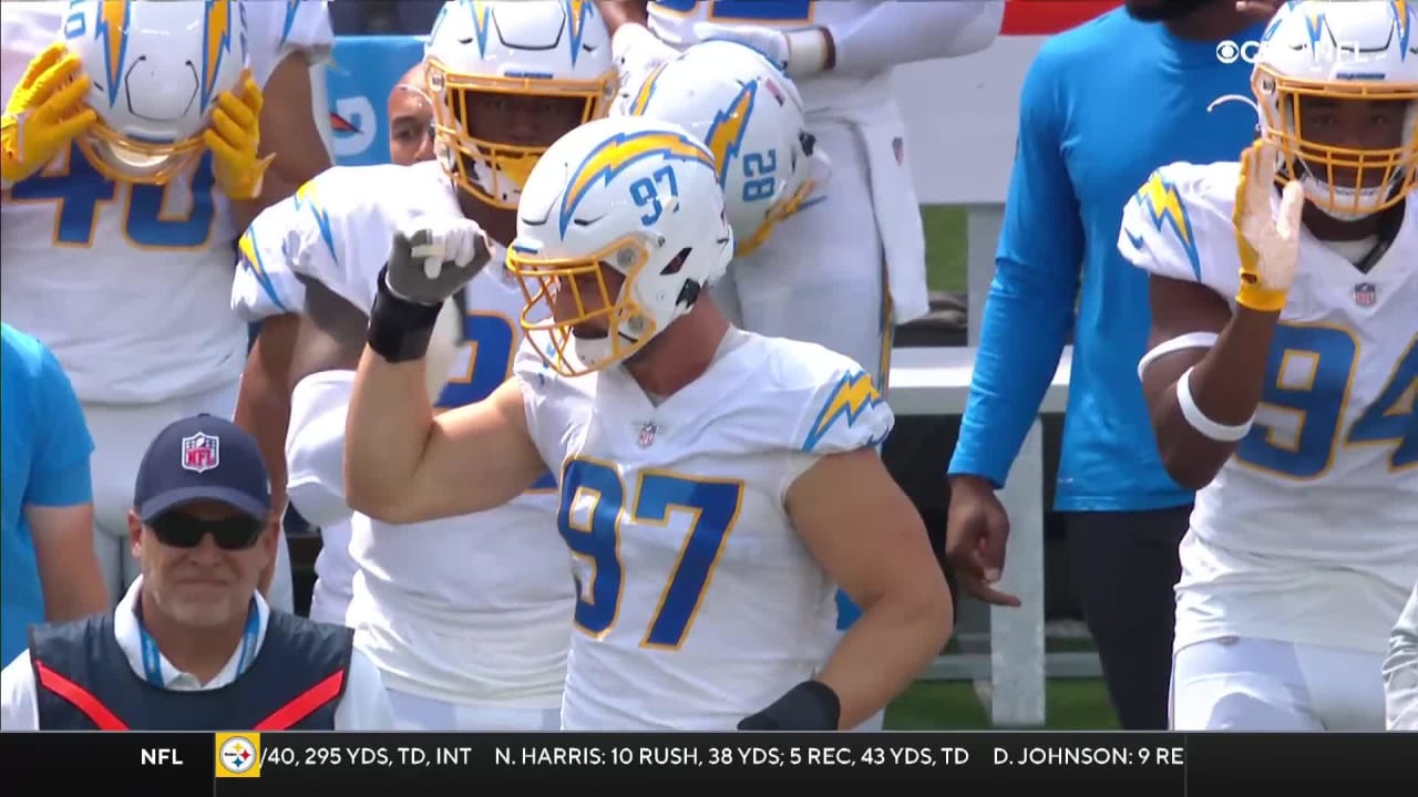 Los Angeles Chargers cornerback Asante Samuel Jr.'s first NFL ...