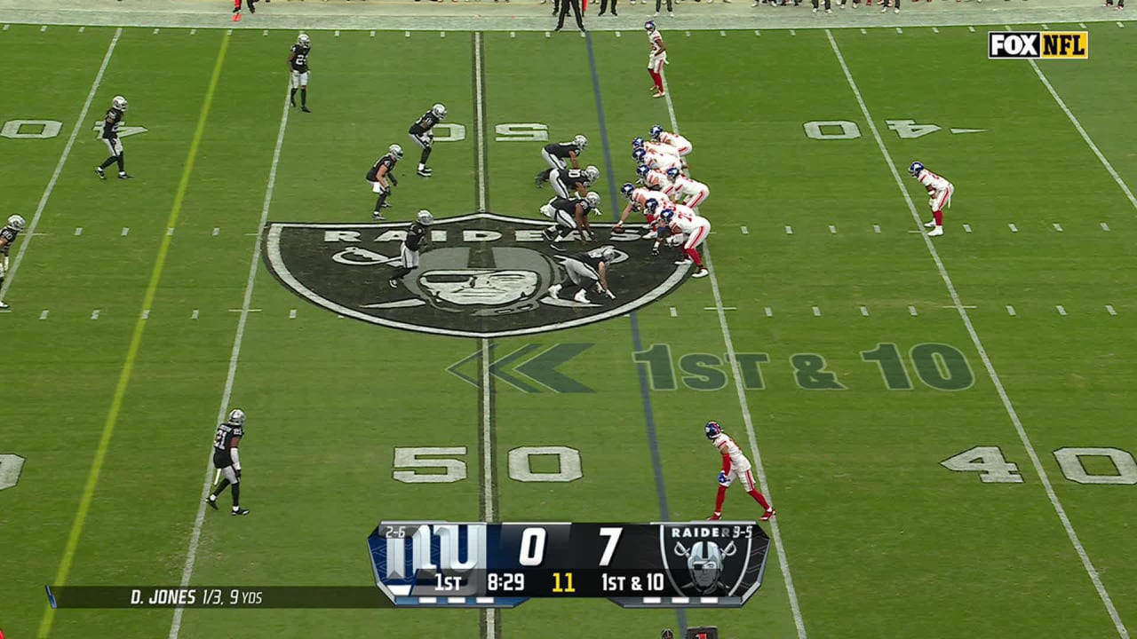Las Vegas Raiders' best defensive plays vs. New York Giants | Week 9