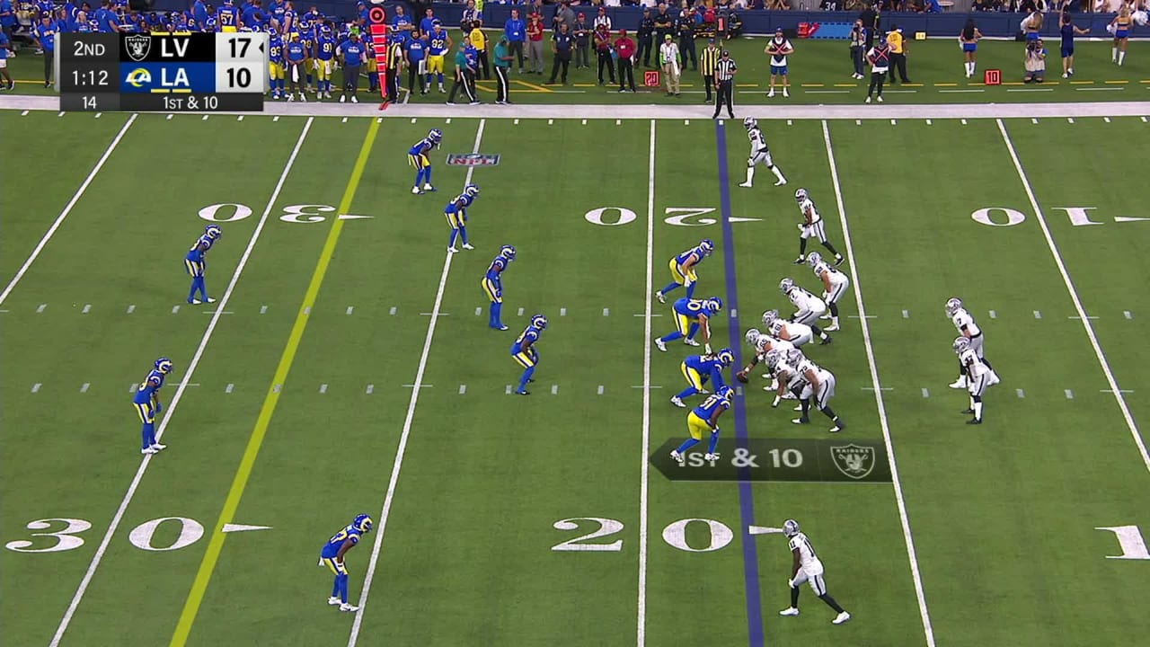 Las Vegas Raiders quarterback Brian Hoyer has all day to locate Raiders ...