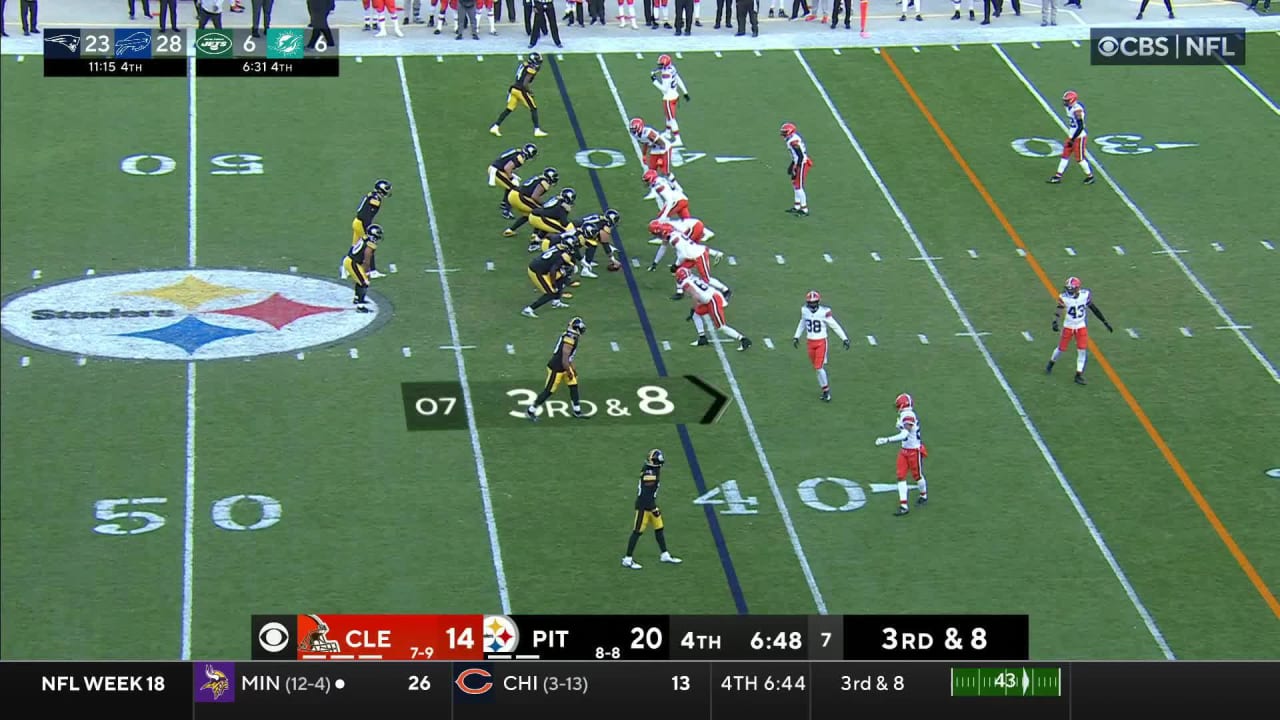 Pittsburgh Steelers tight end Connor Heyward hauls in 27-yard reception ...