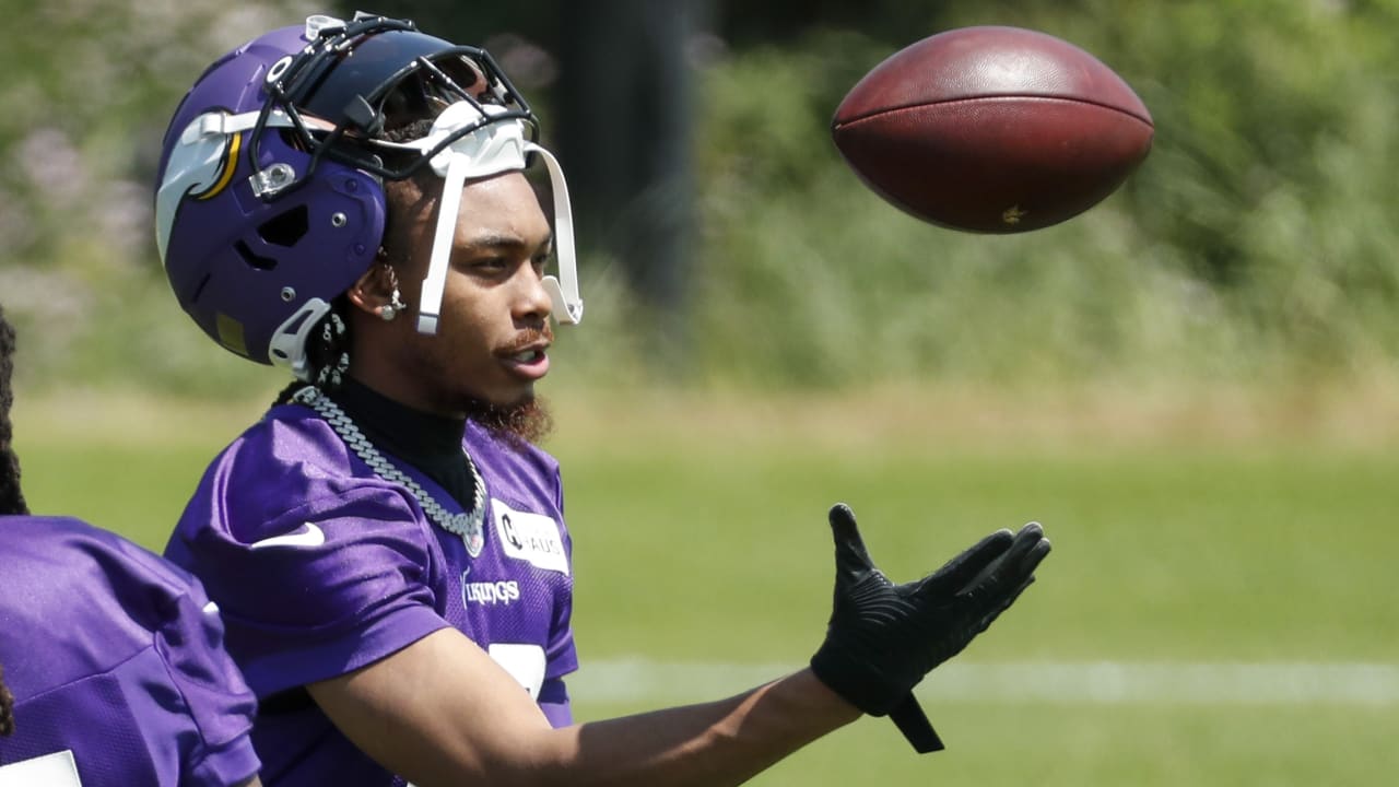 Vikings' Justin Jefferson attends minicamp, will be at training camp ...