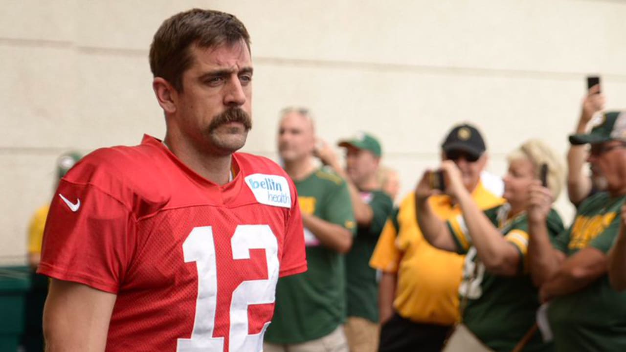 Rodgers and his giant mustache answer to no one
