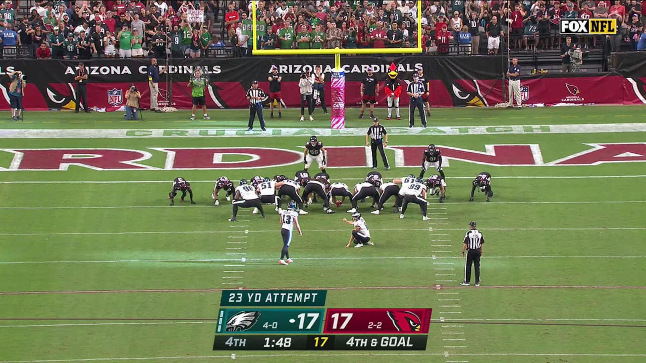 Philadelphia Eagles kicker Cameron Dicker's 23-yard FG puts Eagles ...