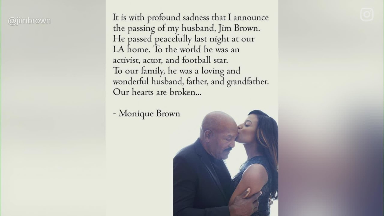 Monique Brown releases statement on passing of husband, legendary RB ...