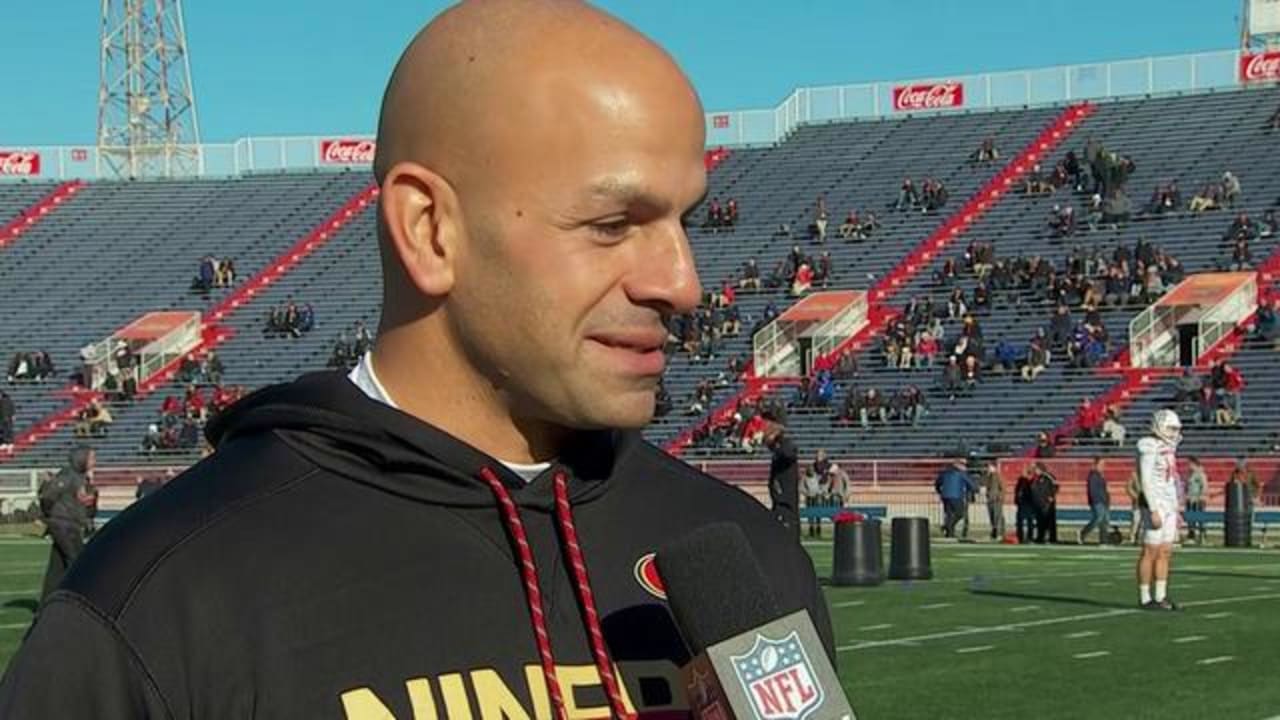 San Francisco 49ers defensive coordinator Robert Saleh discusses the ...