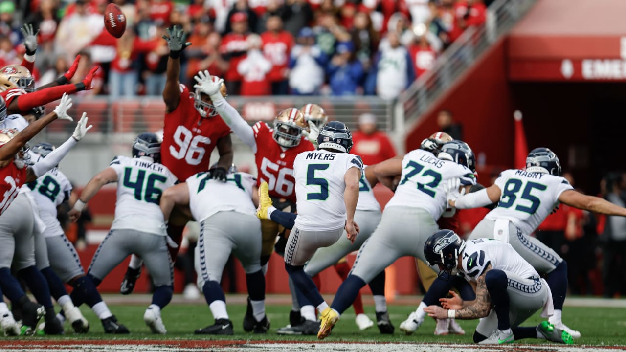 Seattle Seahawks kicker Jason Myers drains 56-yard FG for Seahawks lead ...
