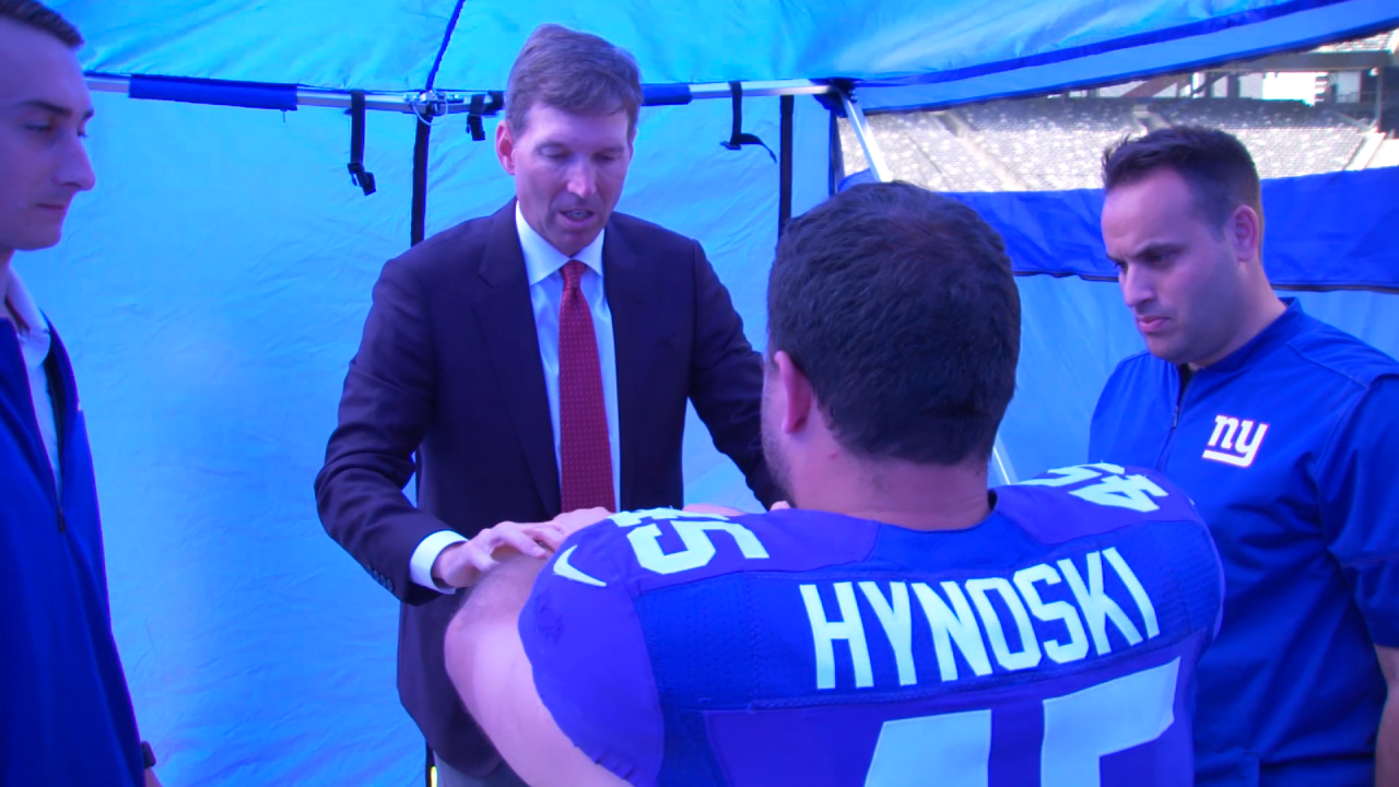 Medical Examination Tents to Improve Injury Evaluations on NFL Sidelines