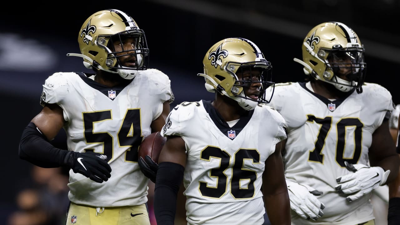 New Orleans Saints DT David Onyemata pressures Jacksonville Jaguars QB ...