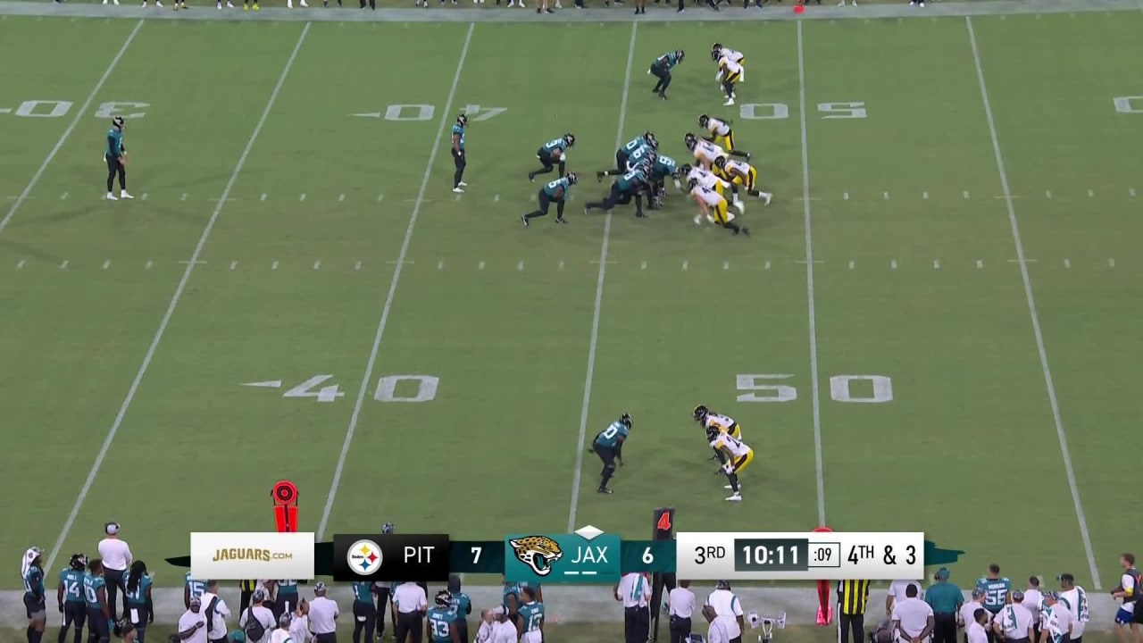 Great effort by Jacksonville Jaguars special teams unit pin Pittsburgh ...
