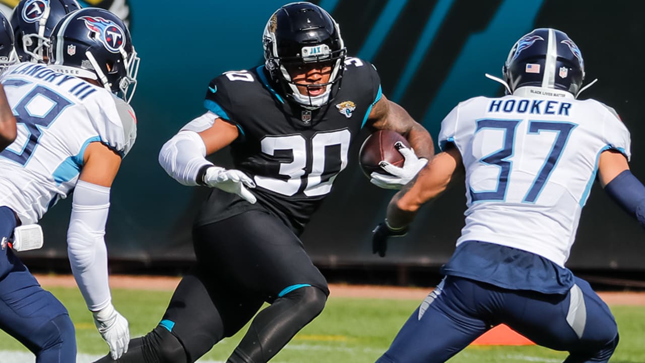 Jacksonville Jaguars running back James Robinson surpasses 1,000-yard ...