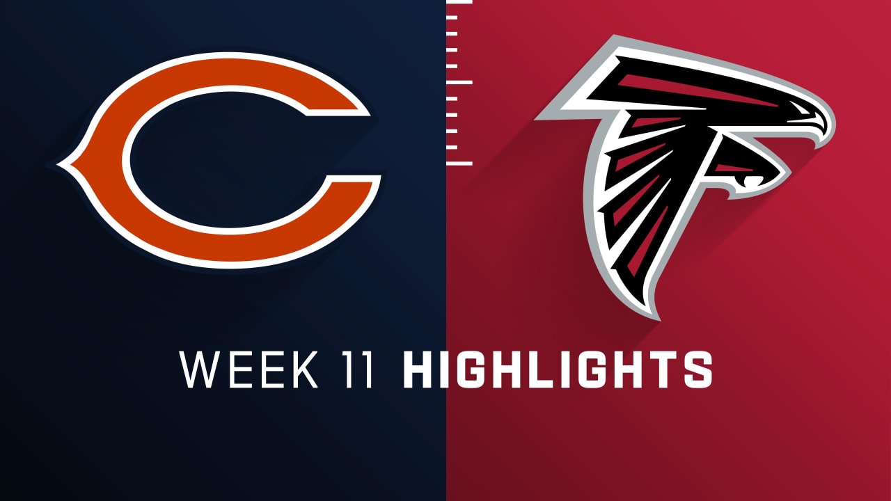 Chicago Bears vs. Atlanta Falcons highlights | Week 11