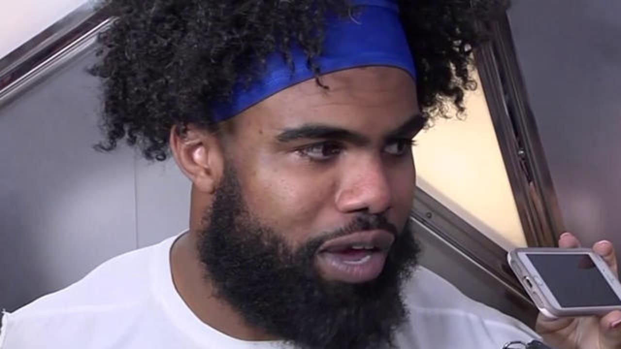 Zeke on Dak's performance vs. Seahawks: 'Legendary'