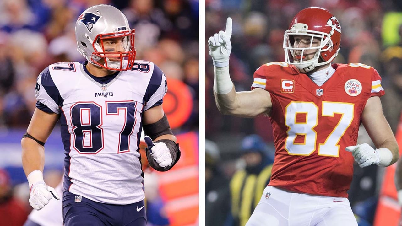 Who the GOAT Tight End (pause): Gronk vs. Kelce???