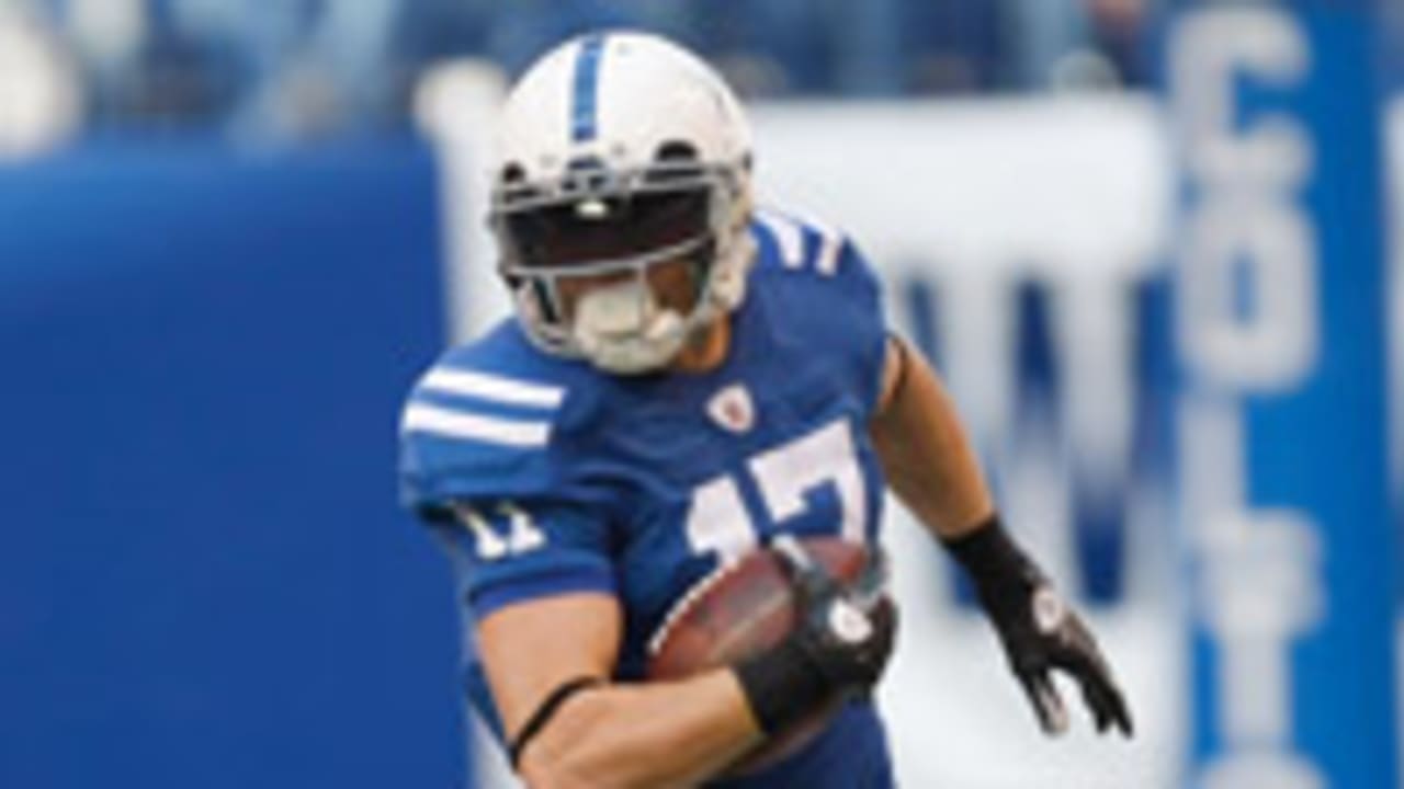 Austin Collie participates in Colts practice, should play in opener