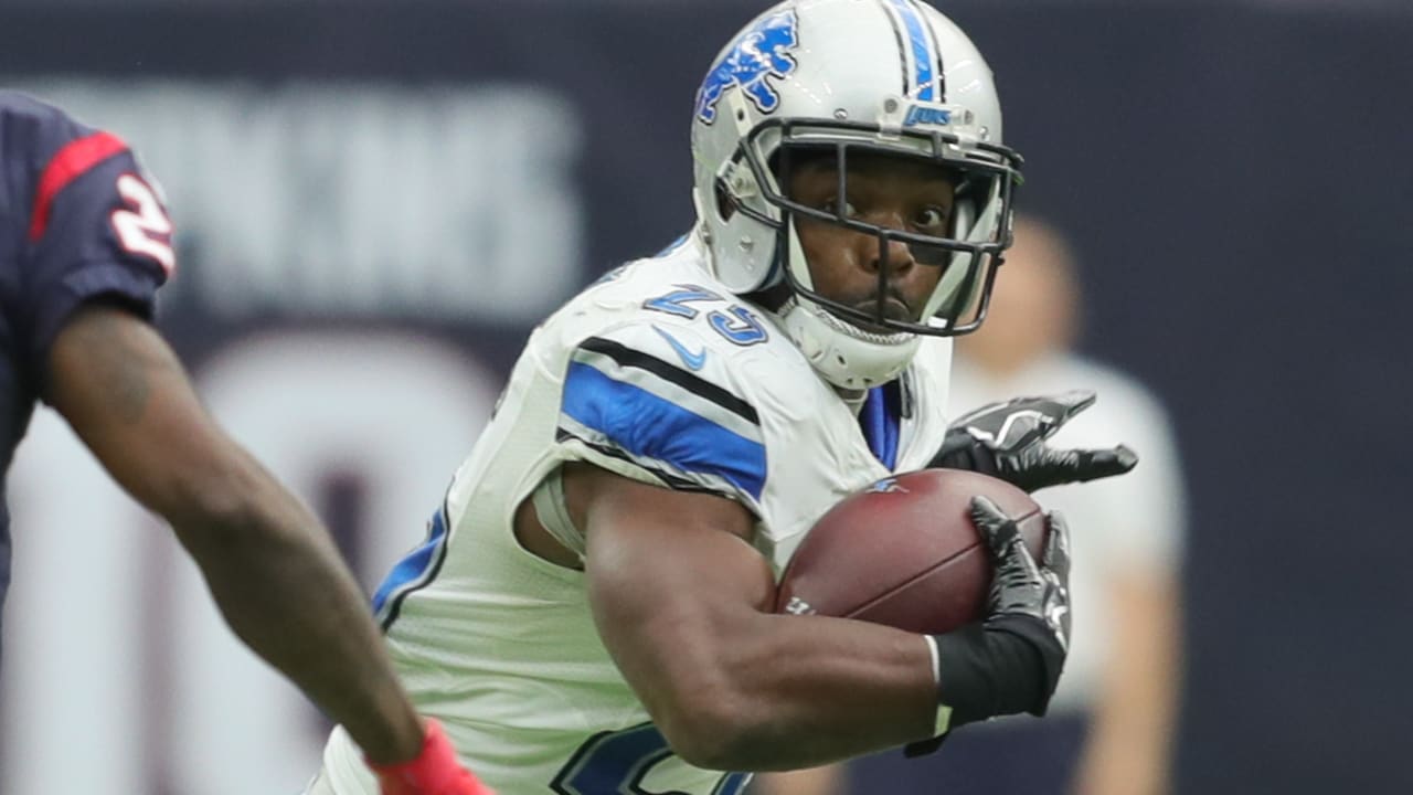 Theo Riddick leads Lions' backfield in Week 8 return