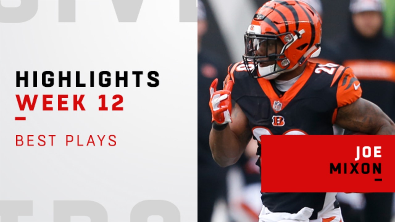 Joe Mixon's best plays vs. the Browns | Week 12 Joe Mixon's best plays vs. the Browns | Week 12