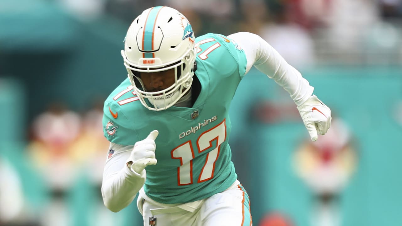 Every Miami Dolphins wide receiver Jaylen Waddle catch from 143-yard ...