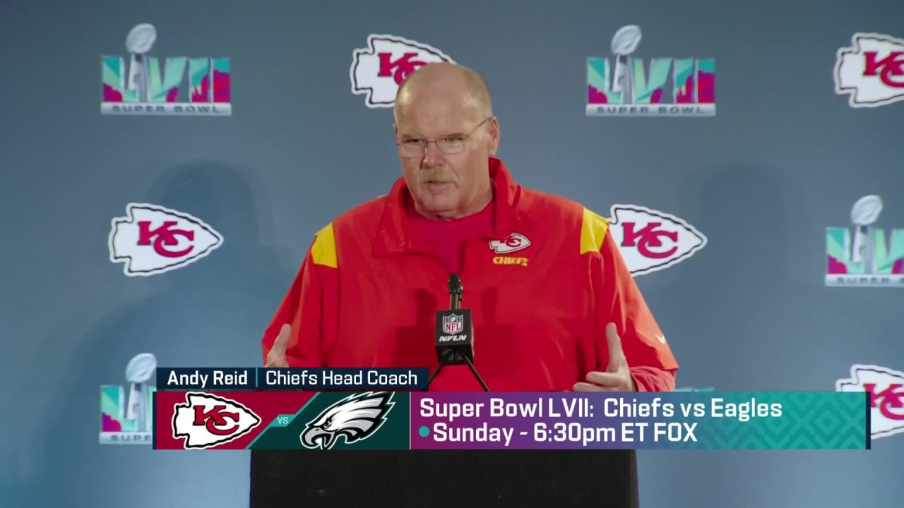 Kansas City Chiefs head coach Andy Reid: Kansas City Chiefs running ...