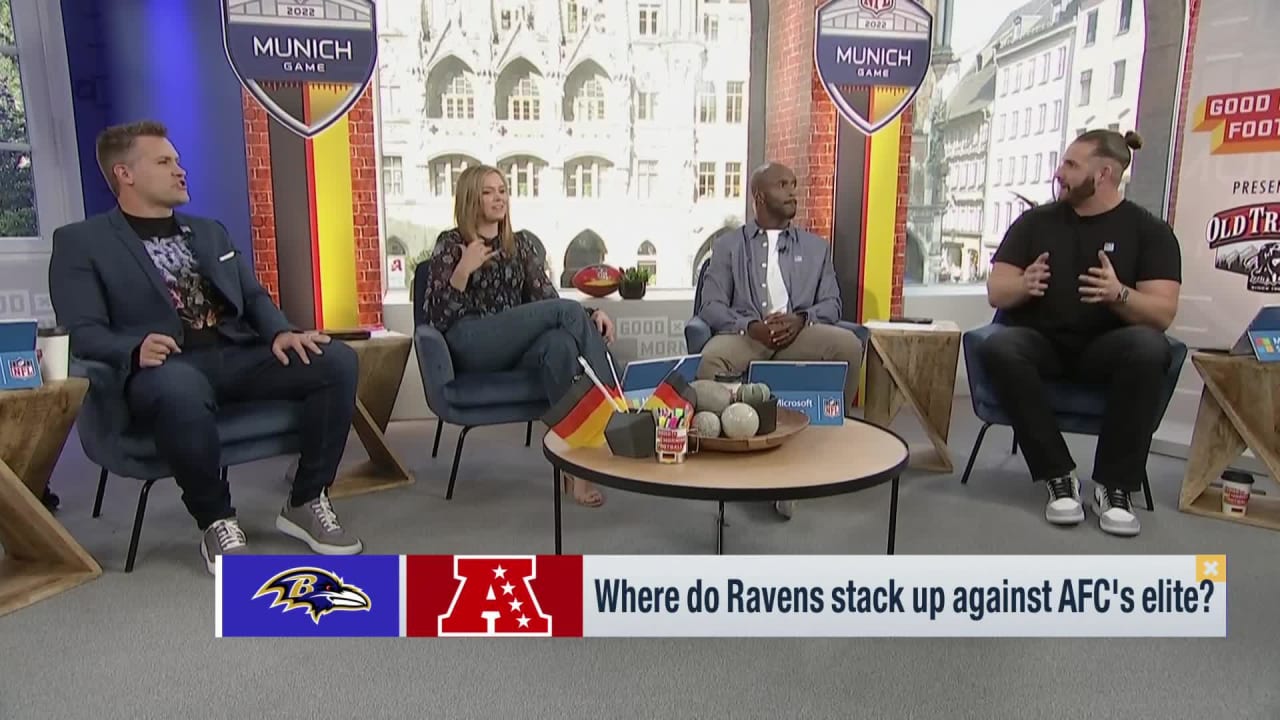 Where do Baltimore Ravens stack up against AFC's elite? | 'GMFB'