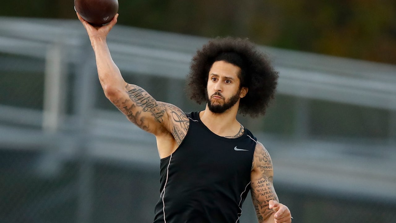 Colin Kaepernick says he's ready after Atlanta workout