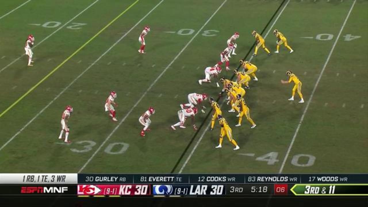 Cooks converts third-down screen behind Havenstein's pancake block