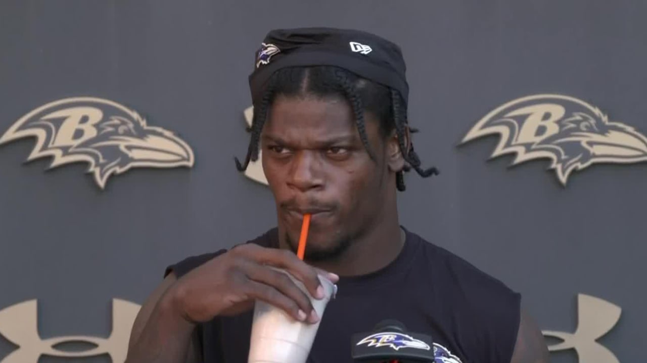 Baltimore Ravens quarterback Lamar Jackson on contract negotiations ...