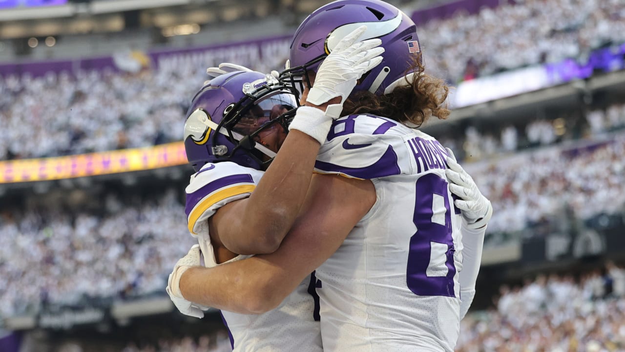 Minnesota Vikings tight end T.J. Hockenson's best catches from 109-yard ...