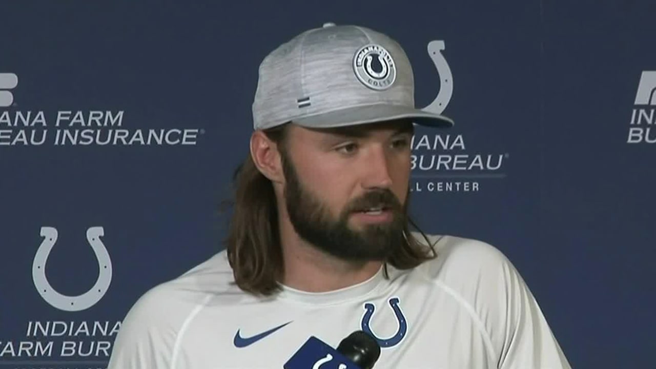 Indianapolis Colts quarterback Gardner Minshew on quarterback Anthony ...