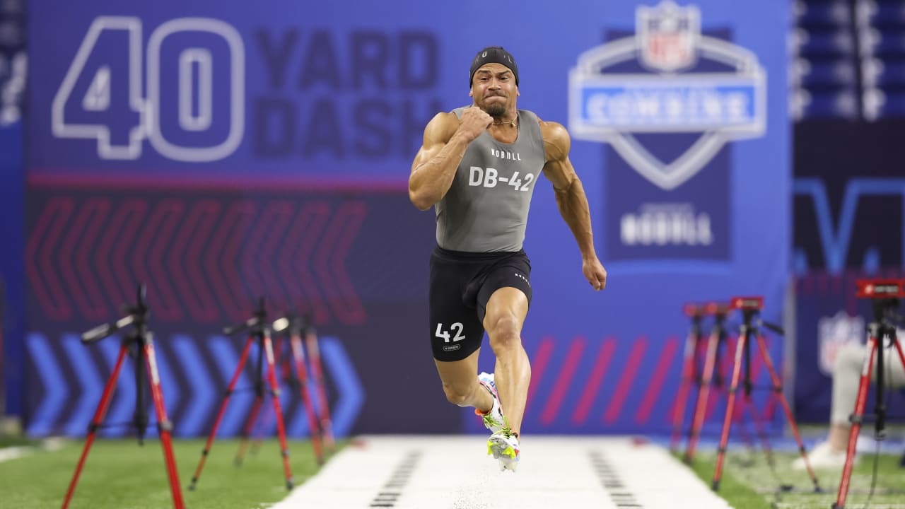 Illinois Fighting Illini safety Sydney Brown runs official 4.47-second ...