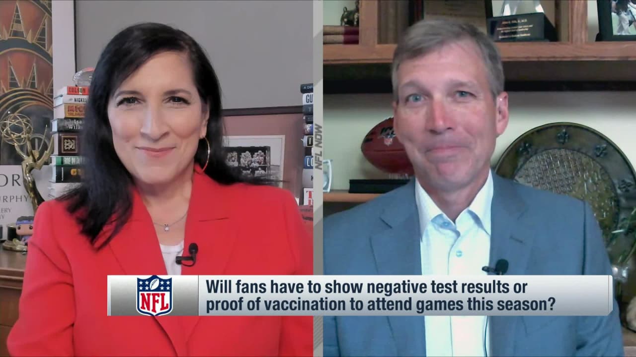 NFL Chief Medical Officer Dr. Allen Sills discusses potential for fans ...