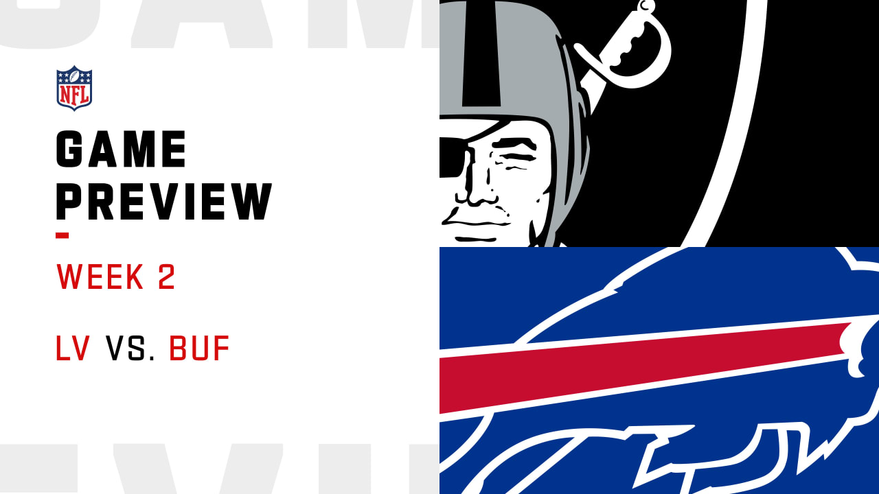 Las Vegas Raiders vs. Buffalo Bills preview | Week 2